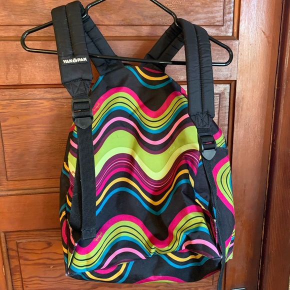 Yak Pak | Bags | Colorful Full Size Yak Pak Backpack | Poshmark